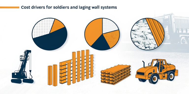 Key Elements Influencing Soldier Pile and Lagging Wall Cost - Ruffhouse ...